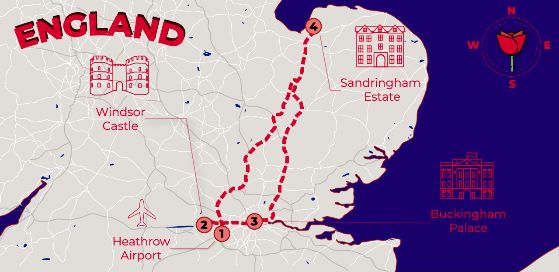 Take a royal road trip | Celebrate the King’s Coronation | Avis UK