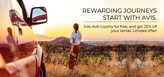 Avis Loyalty Offer - Affordable Car Rental | Avis Rent a Car