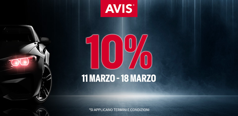 Avis - Noleggio auto in Italia, in Europa e nel mondo